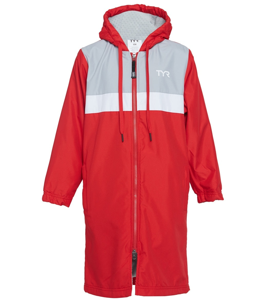 TYR Youth Alliance Podium Parka at SwimOutlet.com