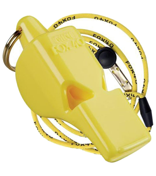 Fox 40 Mini Lifeguard Whistle w/ Lanyard at SwimOutlet.com
