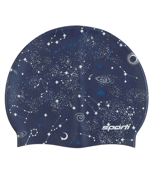 Sporti Constellation Silicone Swim Cap at SwimOutlet.com