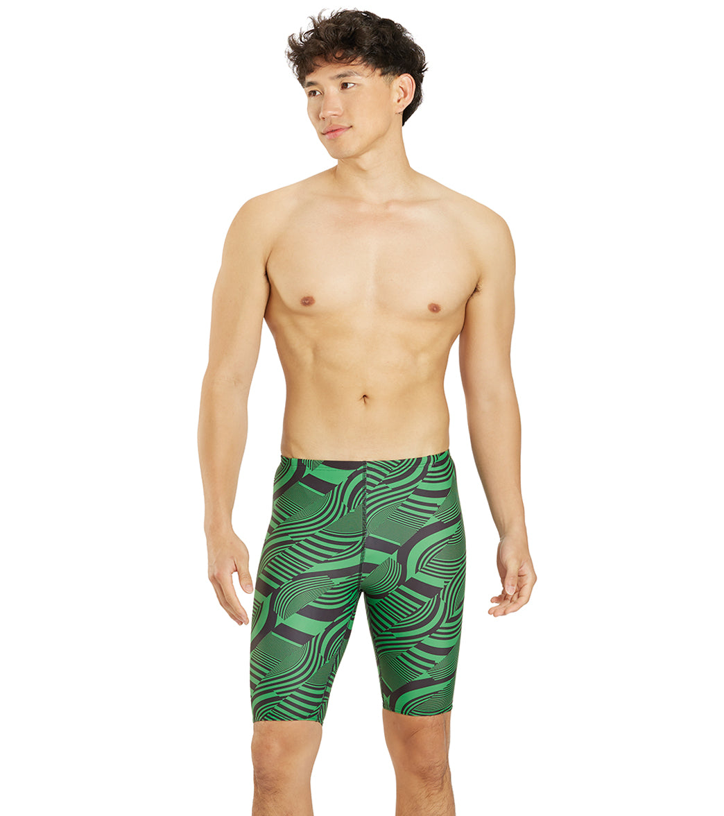 iSwim Swirl Jammer Swimsuit (22-40) at SwimOutlet.com
