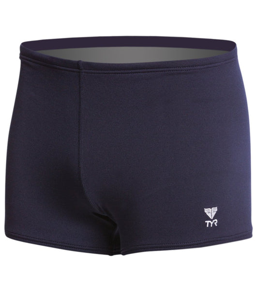 TYR Durafast Elite Solid Square Leg Swimsuit at SwimOutlet.com