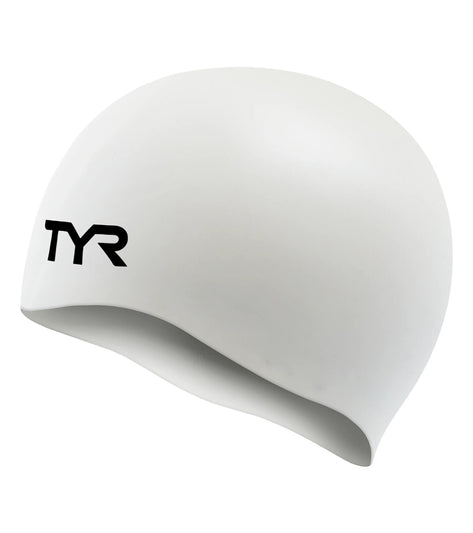 TYR Wrinkle-Free Silicone Swim Cap at SwimOutlet.com