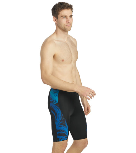 Sporti Light Wave Splice Jammer Swimsuit (22-44) at SwimOutlet.com