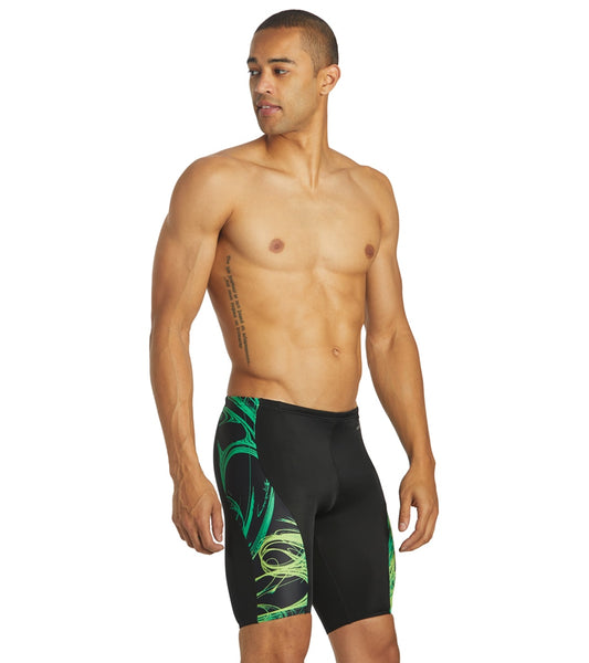 Sporti Light Wave Splice Jammer Swimsuit (22-44) at SwimOutlet.com