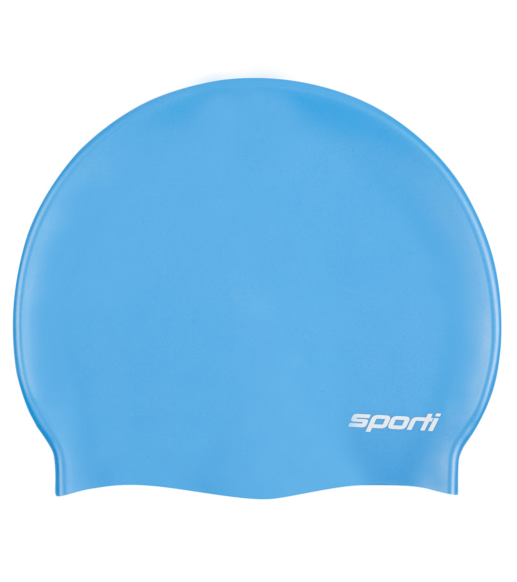 Sporti Silicone Swim Cap at SwimOutlet.com