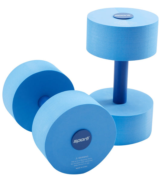 Sporti Aquatic Fitness Heavy Dumbbells Water Weights at SwimOutlet.com