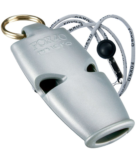 Fox 40 Micro Lifeguard Whistle with Breakaway Lanyard at SwimOutlet.com