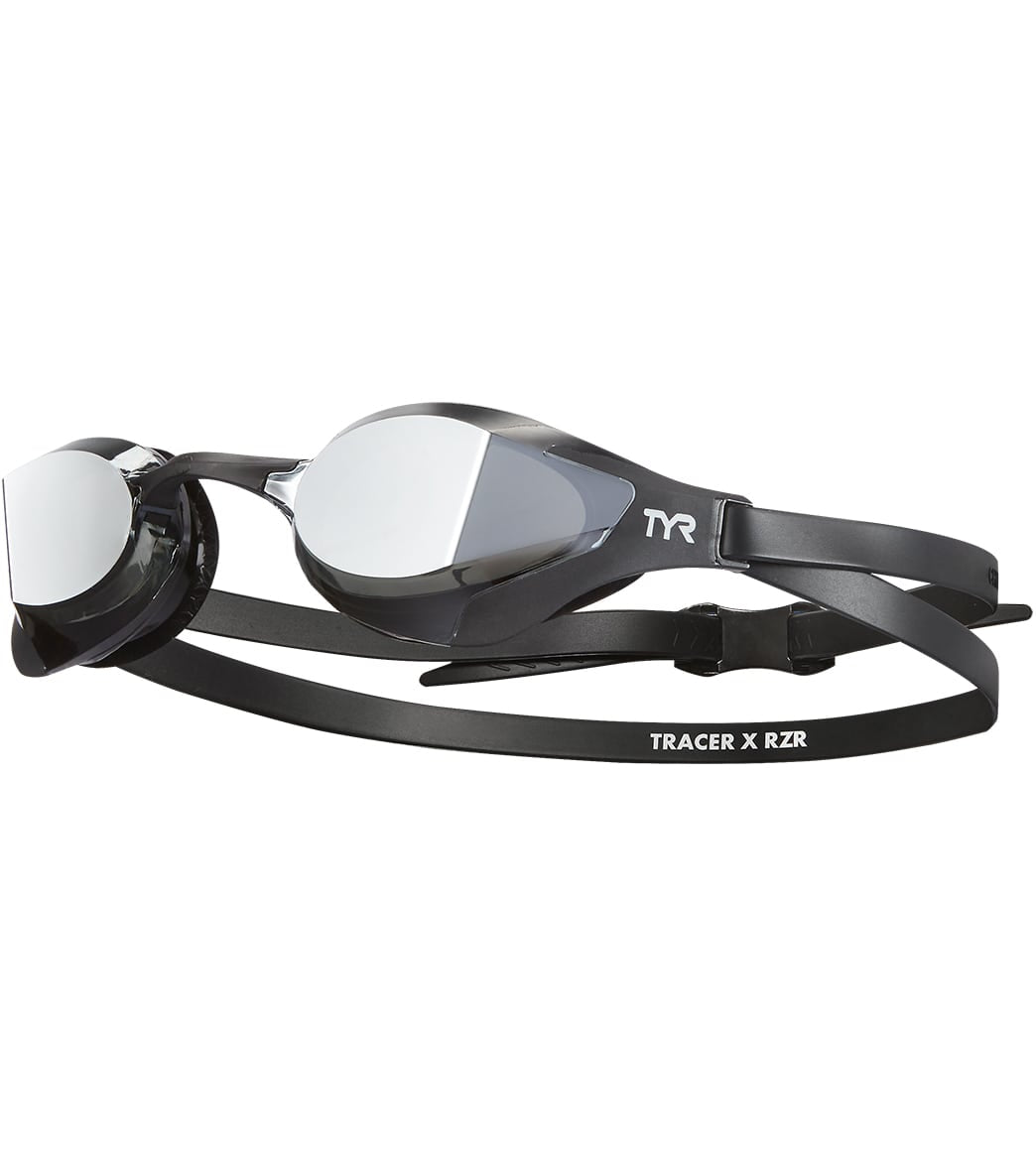 TYR Tracer X RZR Mirrored Racing Goggle at SwimOutlet.com