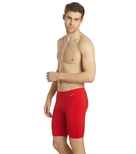 Sporti HydroLast Solid Jammer Swimsuit (22-44) at SwimOutlet.com