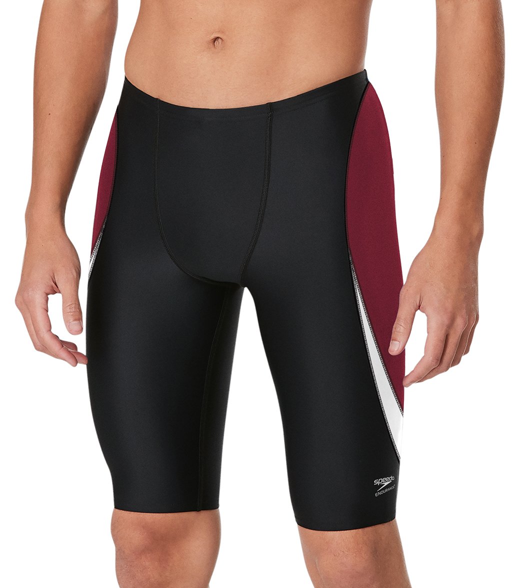 Speedo Men's Edge Splice Jammer Swimsuit at SwimOutlet.com