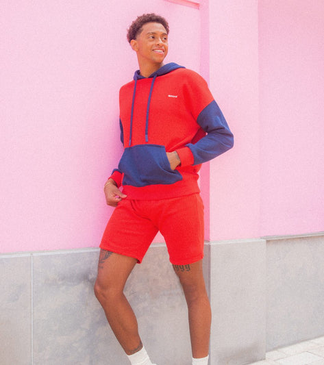 Sporti x Shaine Casas Unisex Cherry Blast Sweat Short at SwimOutlet.com