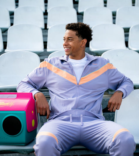 Sporti x Shaine Casas Very Peri Team Tracksuit Zip-Up Jacket at ...