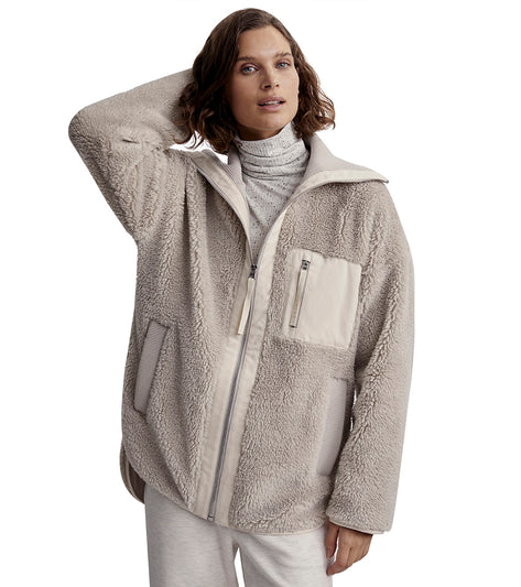 Varley Myla Zip Through Jacket at SwimOutlet.com