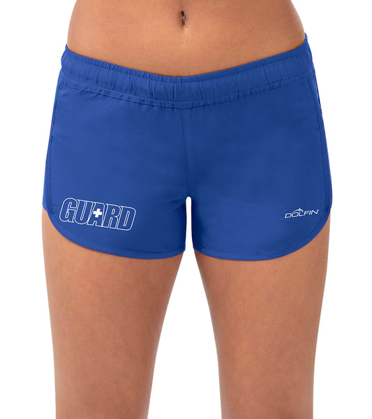 Dolfin Lifeguard Women's Solid Woven Guard Short at SwimOutlet.com