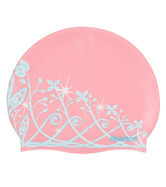 Sporti Tiara Silicone Swim Cap Jr. at SwimOutlet.com