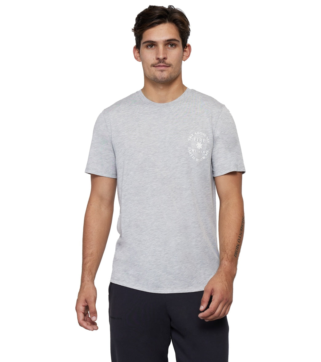 Spiritual Gangster Sky Above Namaste Dry S/S Tee at SwimOutlet.com