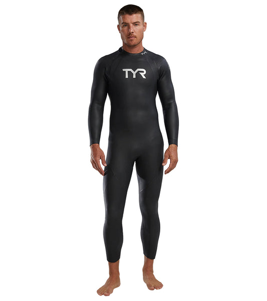 TYR Men's Hurricane Cat 1 Fullsleeve Triathlon Wetsuit at SwimOutlet.com