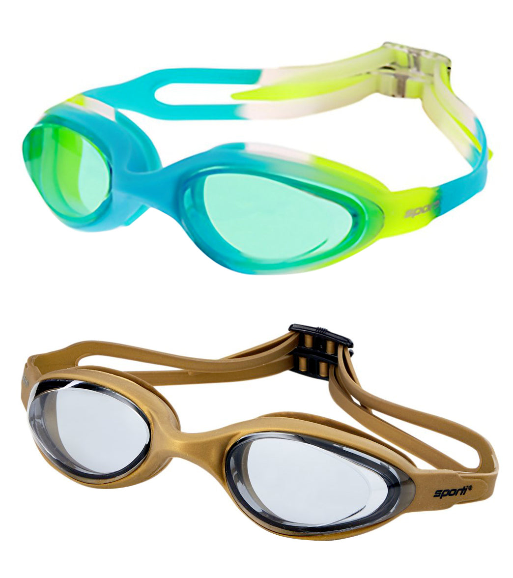 Sporti Antifog Cabo Goggle Set of 2 at SwimOutlet.com