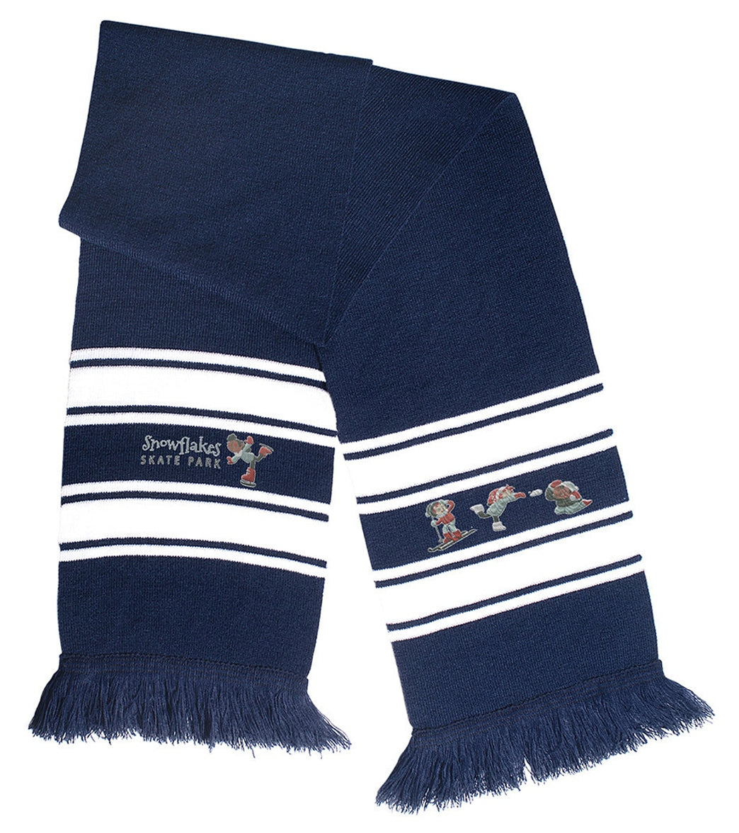 Prime Line Stripe Knit Scarf at SwimOutlet.com