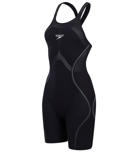 Speedo Women's LZR Intent 2.0 Open Back Kneeskin Tech Suit Swimsuit at ...