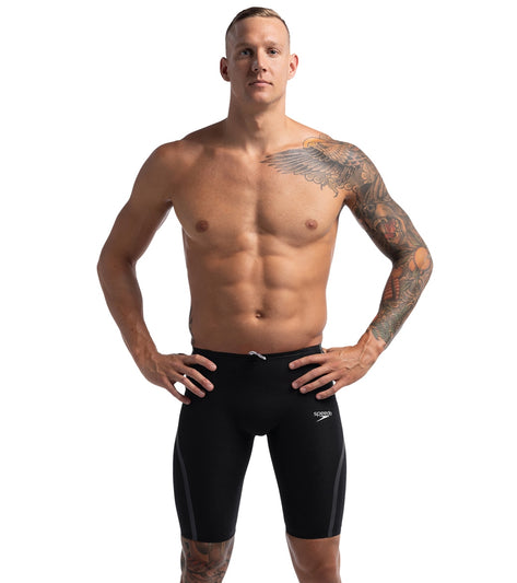 Speedo Men's LZR Intent 2.0 High Waist Jammer Tech Suit Swimsuit at ...
