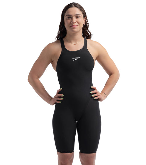 Speedo Women's LZR Valor 2.0 Closed Back Kneeskin Tech Suit Swimsuit at ...