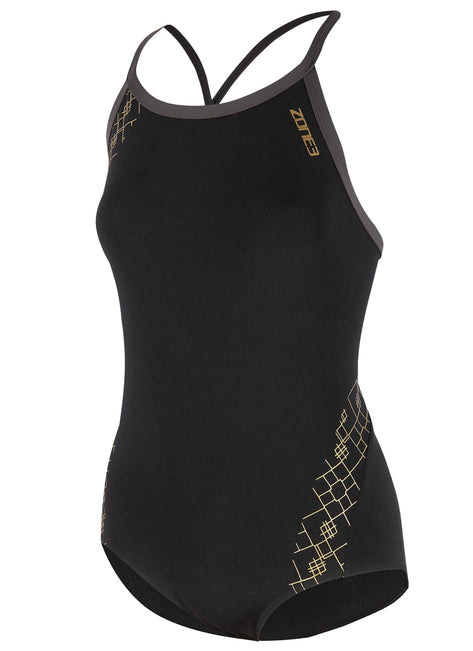 Zone3 Women's Bound Back Iconic Swimsuit at SwimOutlet.com