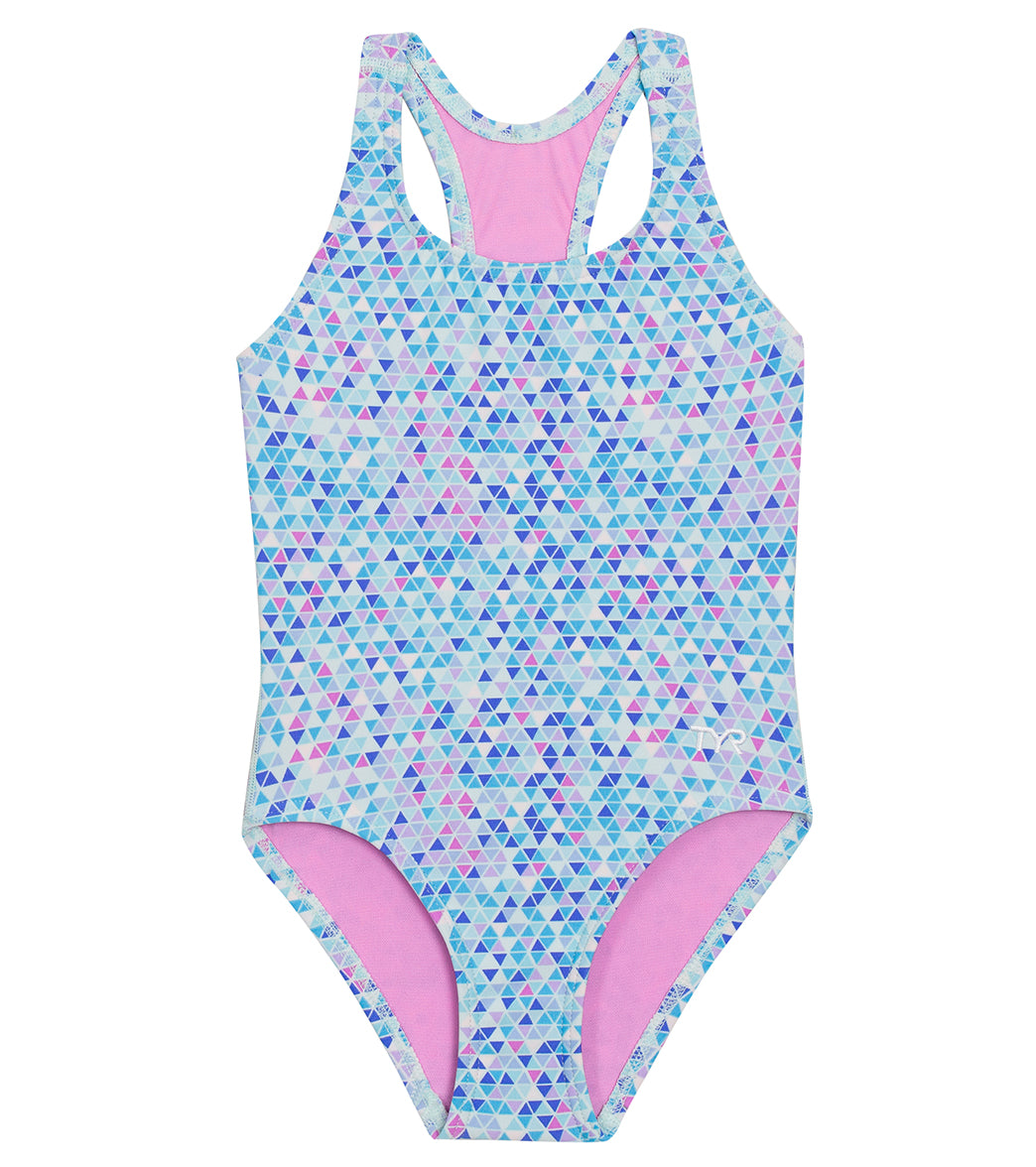 TYR Girls' Ella Maxfit Durafast Elite One Piece Swimsuit (Toddler) at ...