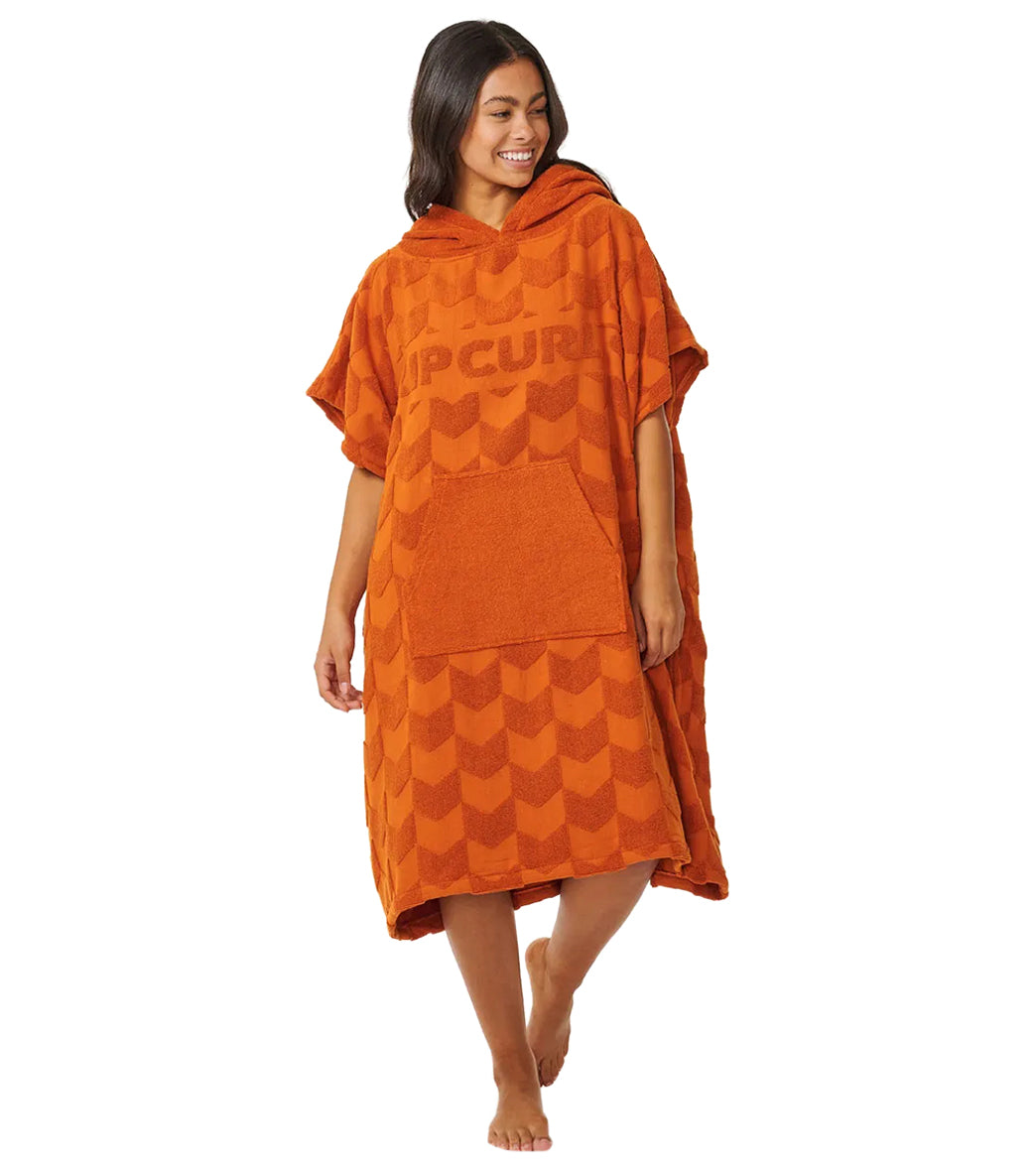 Rip Curl Women's Brand Terry Hooded Changing Poncho at SwimOutlet.com