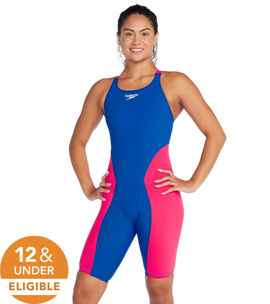 Speedo Women's Vanquisher Kneeskin Tech Suit Swimsuit at SwimOutlet.com