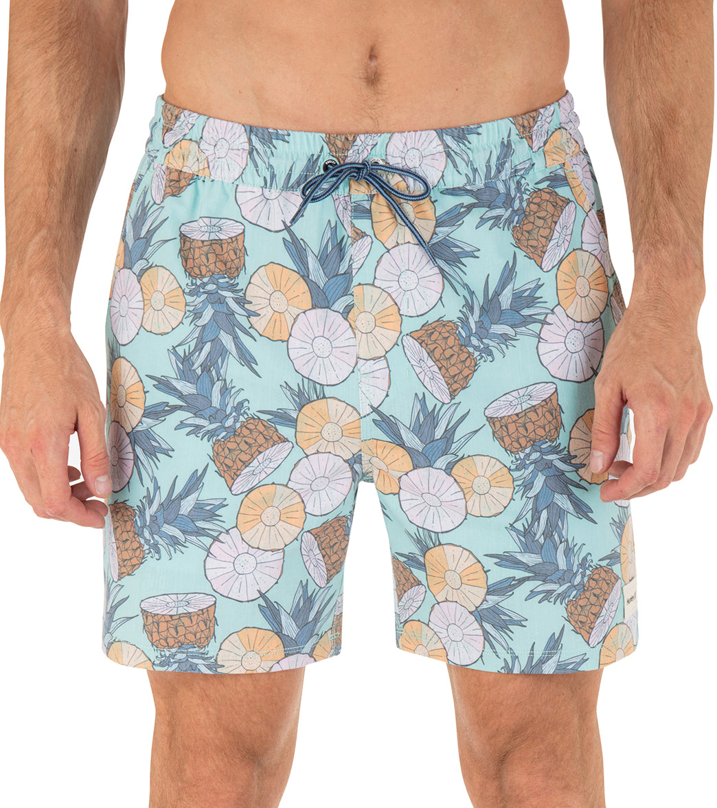 Hurley Men's 17" Phantom Naturals Cannonball Swim Trunks at SwimOutlet.com