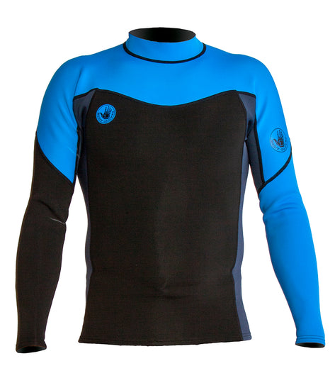 Body Glove Men's 1 mm Variant Pullover Long Sleeve Wetsuit Jacket at SwimOutlet.com