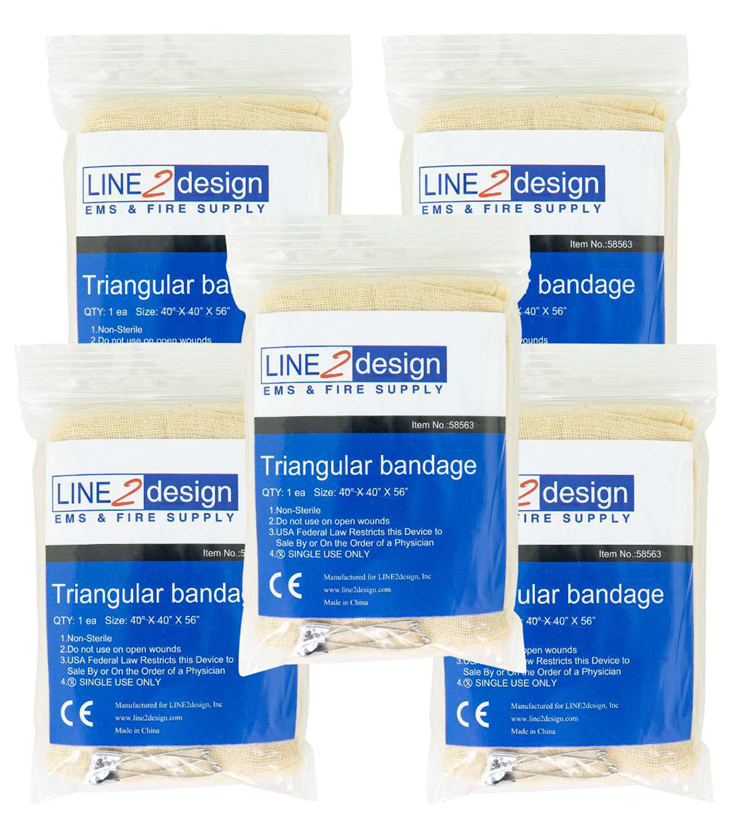 LINE2Design Medical Triangular Bandages Emergency First Aid at ...