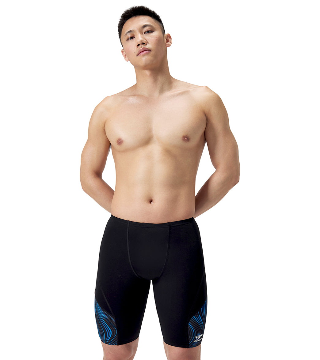 Speedo Men's Space Train Jammer Swimsuit at SwimOutlet.com
