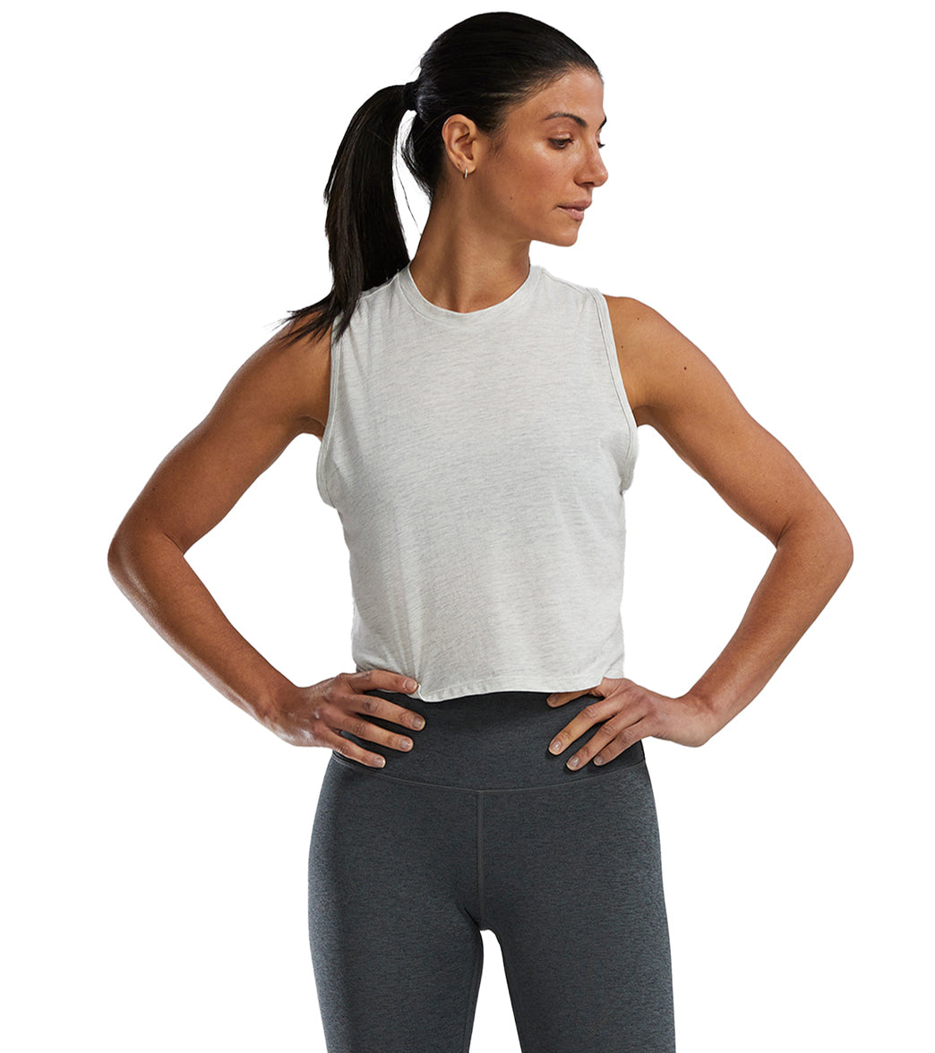 TYR Women's Lightweight Ultrasoft Crop Tank Top at SwimOutlet.com