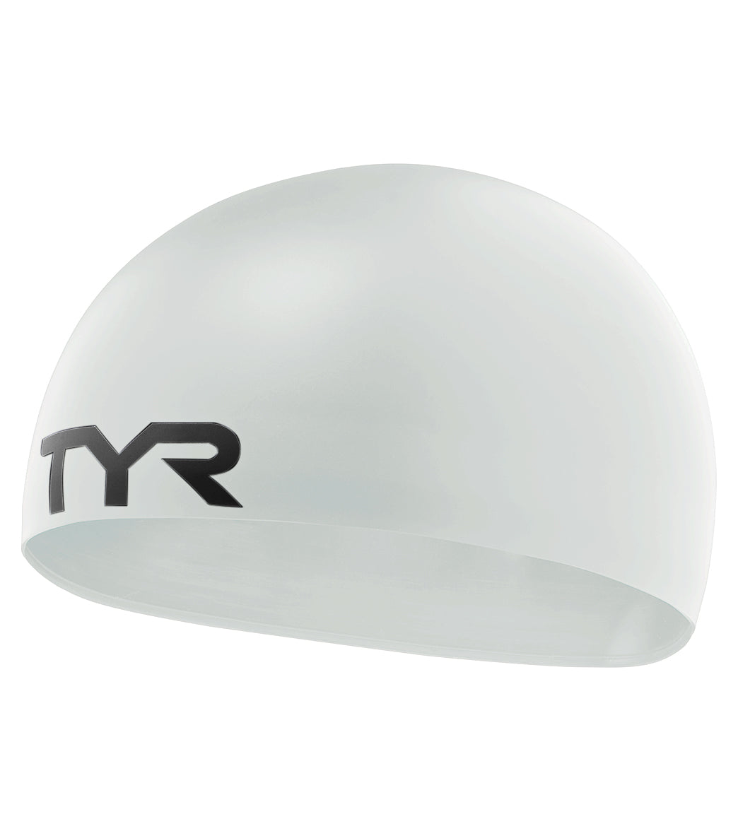TYR Stealth-X Racing Silicone Swim Cap at SwimOutlet.com