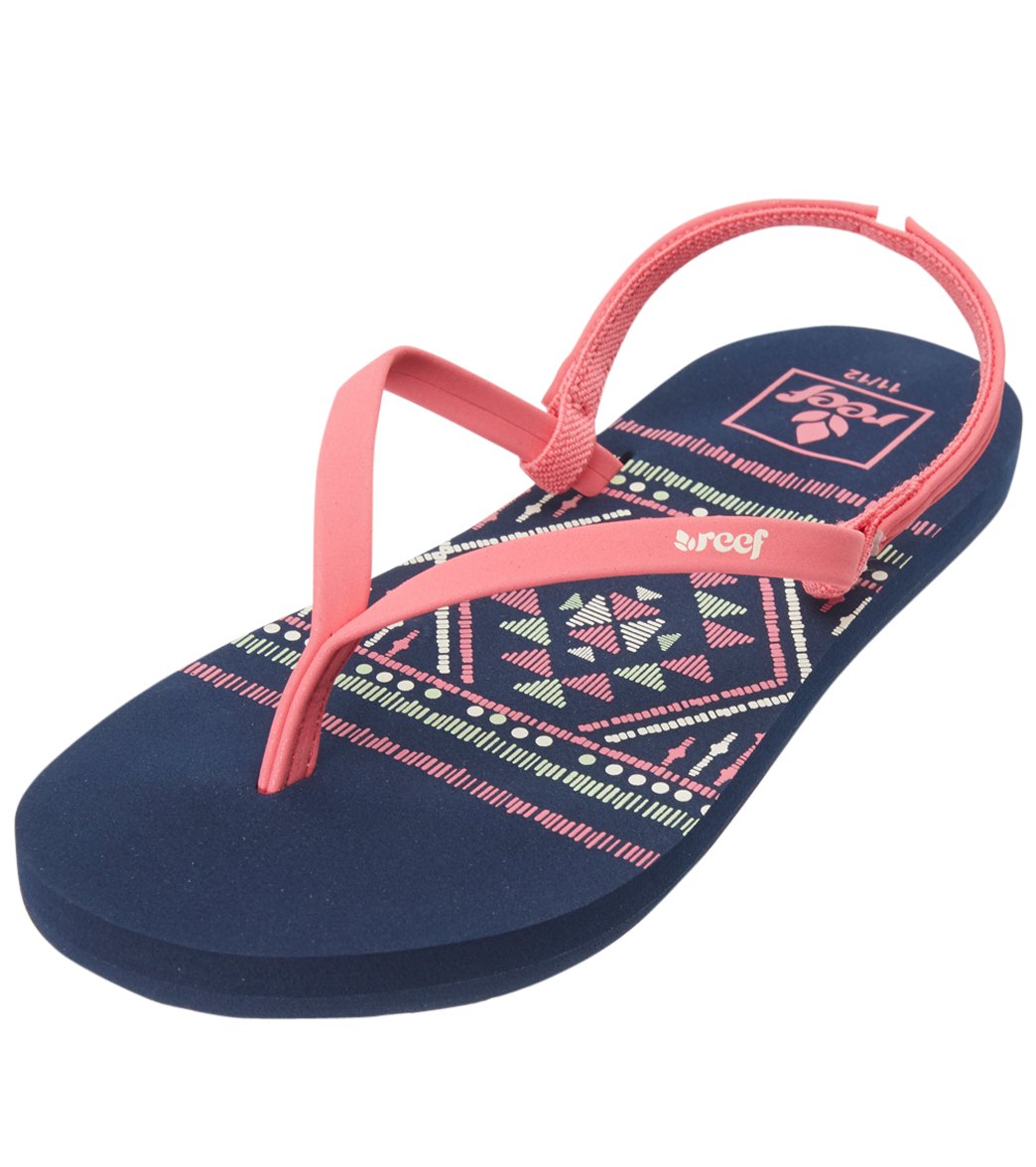 Reef Girls' Little Reef Bliss-Full Flip Flop (Infant/Toddler/Little Kid ...