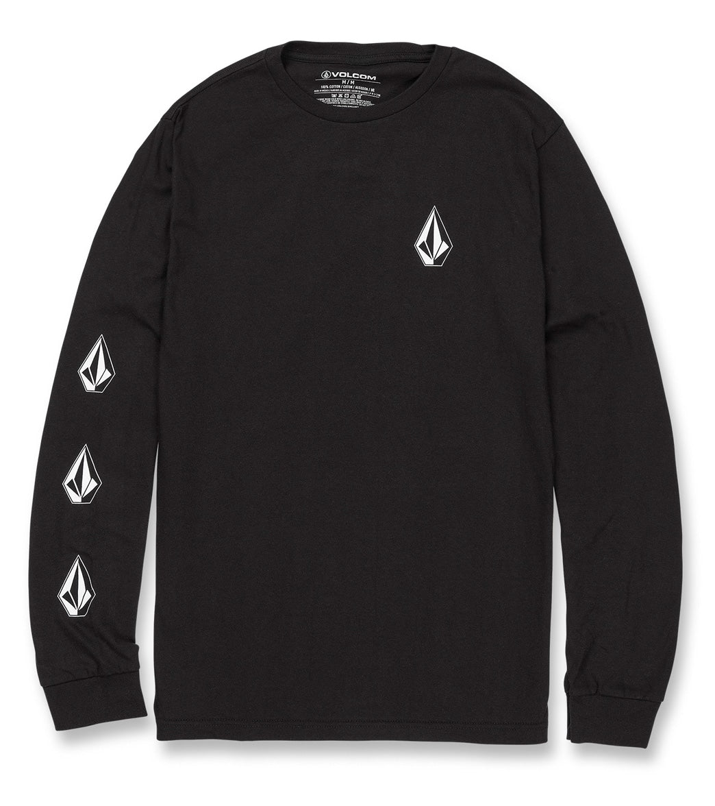 Volcom Men's Iconic Stone Long Sleeve Tee at SwimOutlet.com