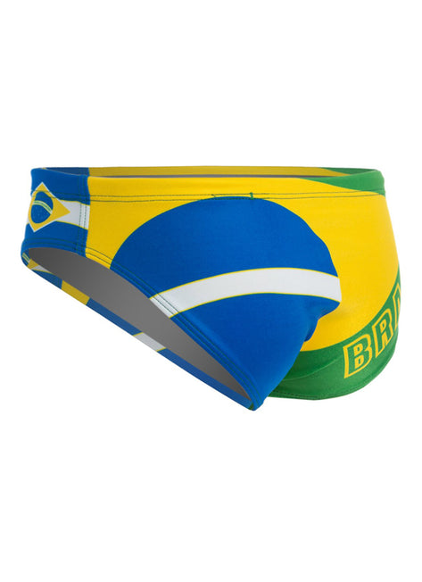 Turbo Men's Brasil Water Polo Brief at SwimOutlet.com