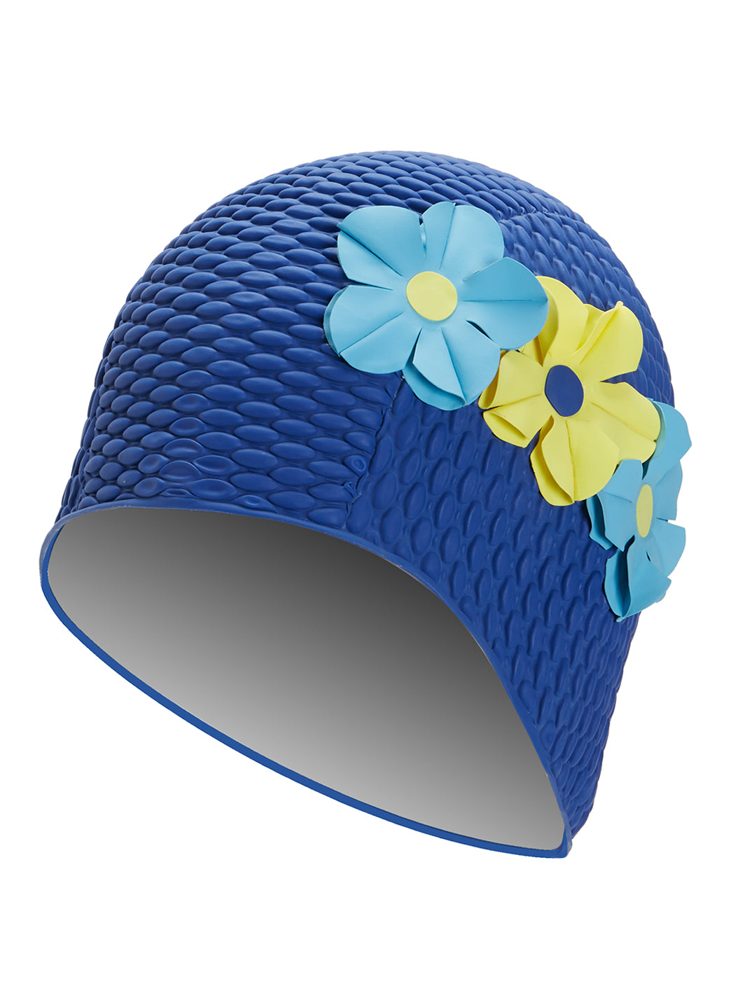 Sporti Floral Bubble Swim Cap at SwimOutlet.com