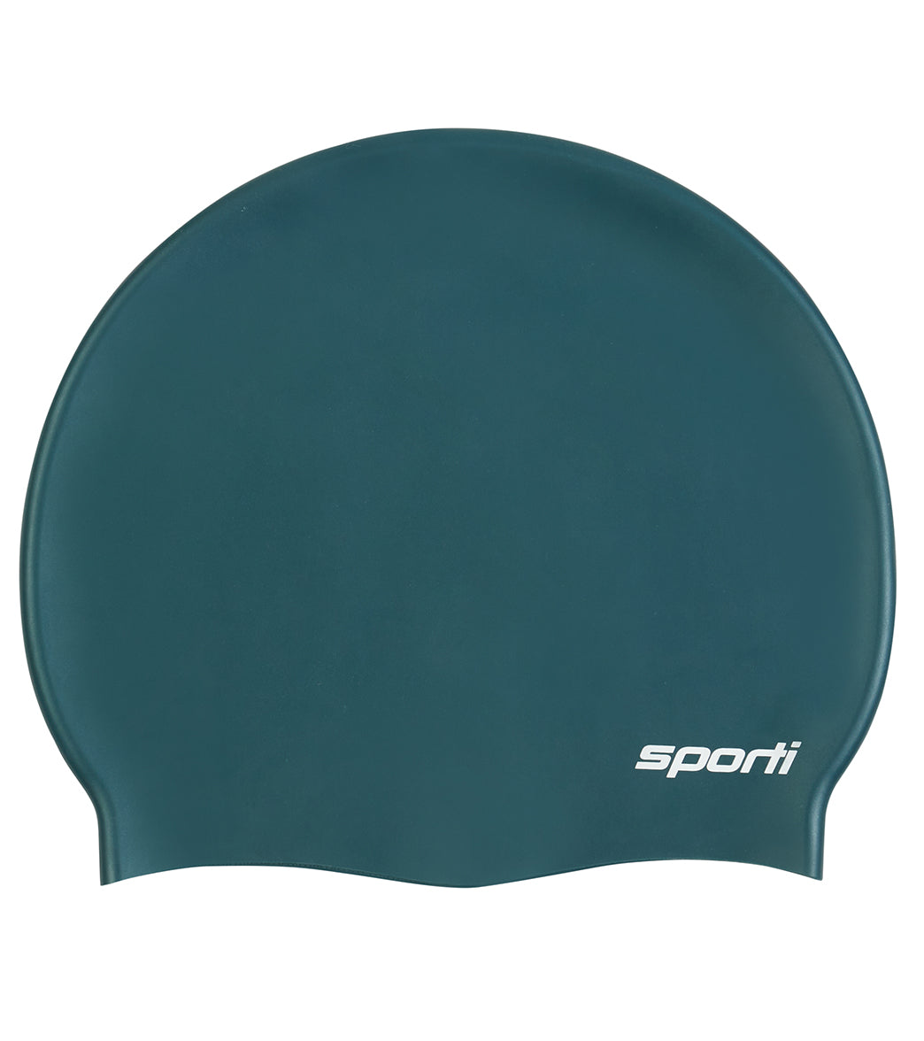 Sporti Silicone Swim Cap at SwimOutlet.com