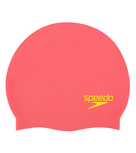 Speedo Elastomeric Solid Silicone Swim Cap at SwimOutlet.com