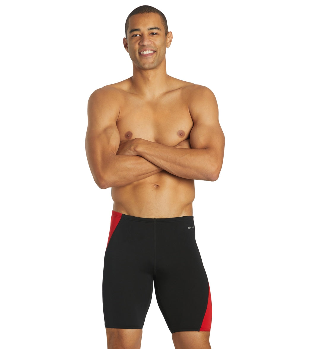 Sporti HydroLast Splice Jammer Swimsuit (22-40) at SwimOutlet.com
