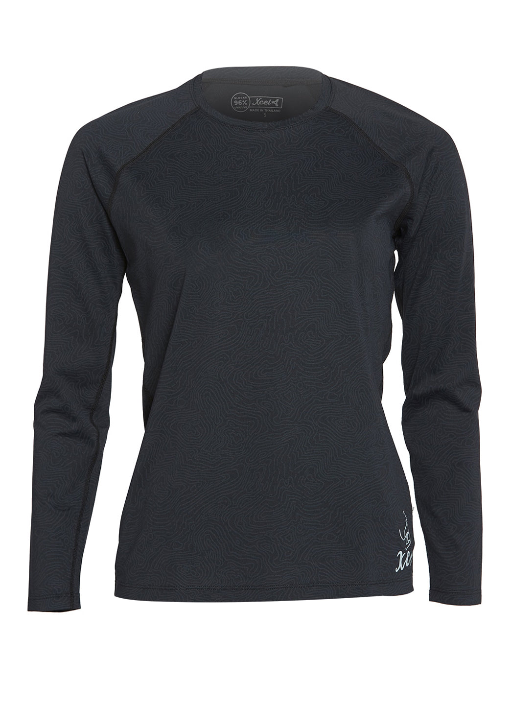 Xcel Women's Ocean Ramsey VentX Long Sleeve Rash Guard Top at SwimOutlet.com