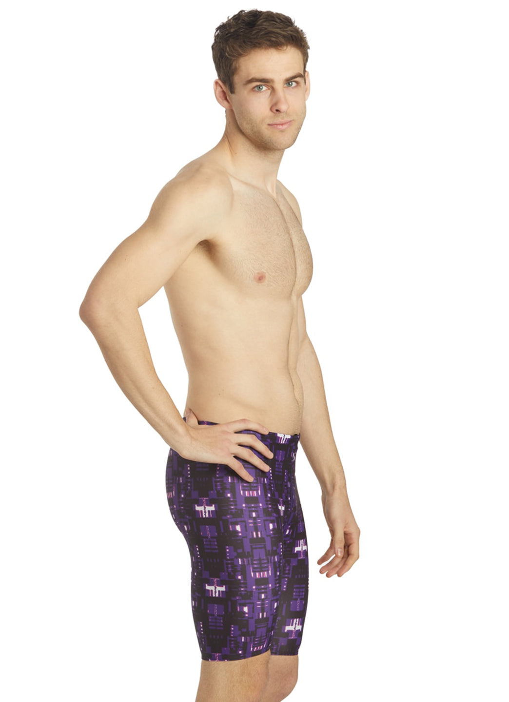 iSwim Varsity Blur Jammer Swimsuit (22-40) at SwimOutlet.com