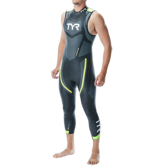 TYR Men's Hurricane Cat 5 Sleeveless Triathlon Wetsuit at SwimOutlet.com
