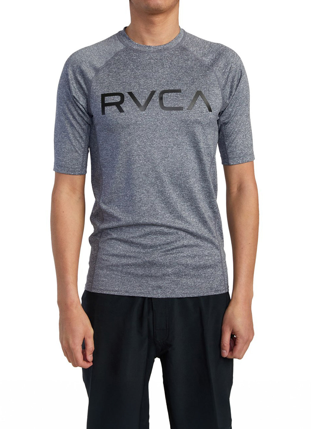 RVCA Men's Rvca Short Sleeve Rashguard at SwimOutlet.com