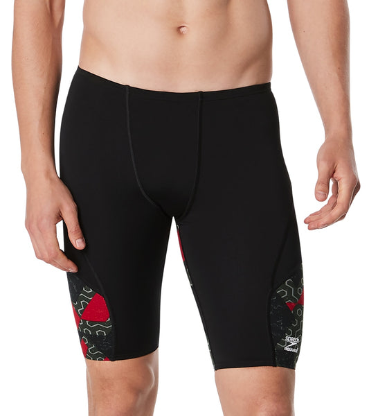 Speedo Men's Ruse Blocks Jammer Swimsuit at SwimOutlet.com
