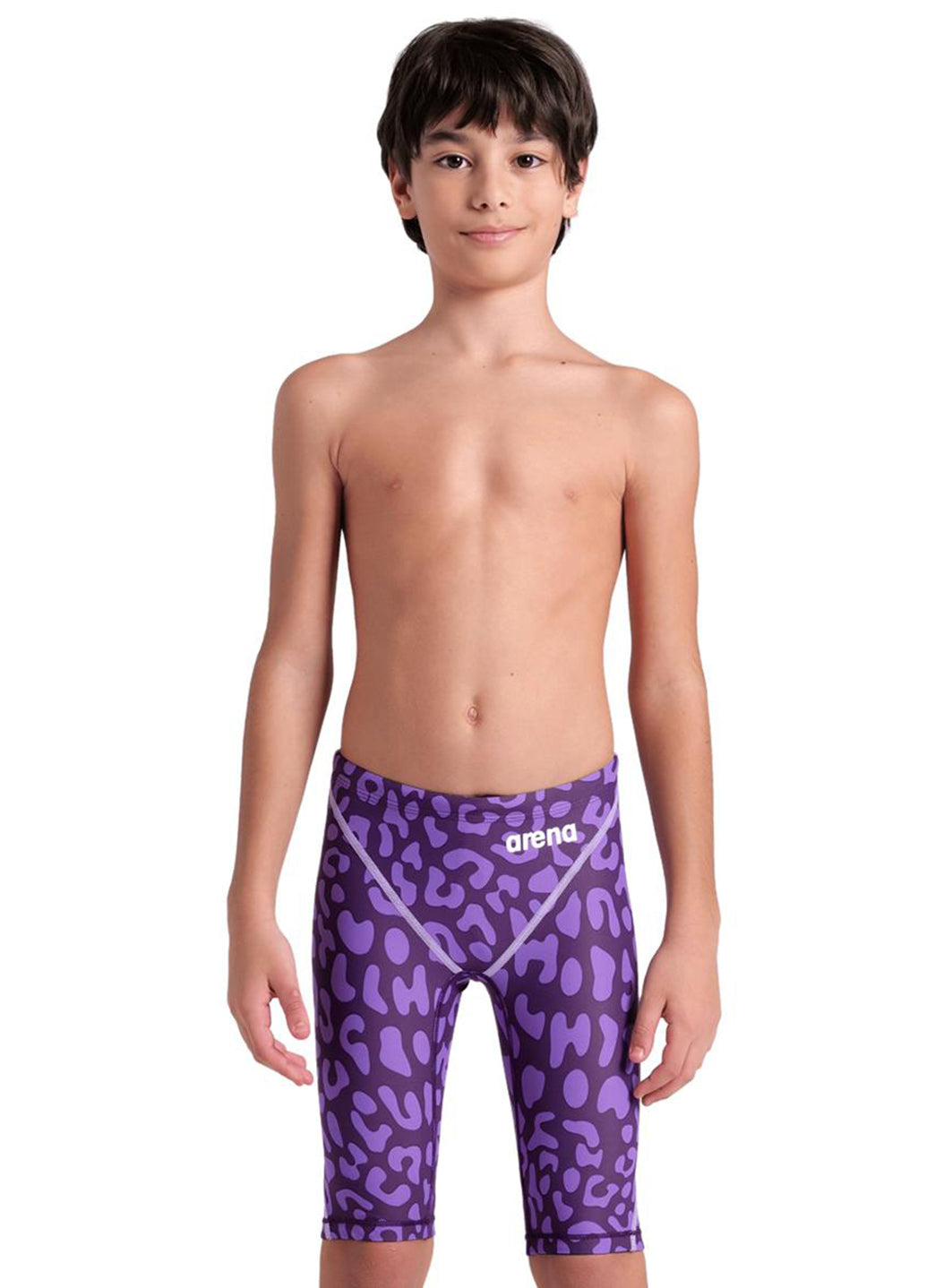 Arena Boys' Powerskin ST Next Limited Edition Leopard Jammer Tech Suit ...