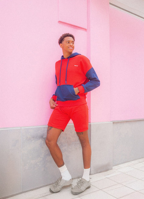 Sporti x Shaine Casas Unisex Cherry Blast Sweat Short at SwimOutlet.com